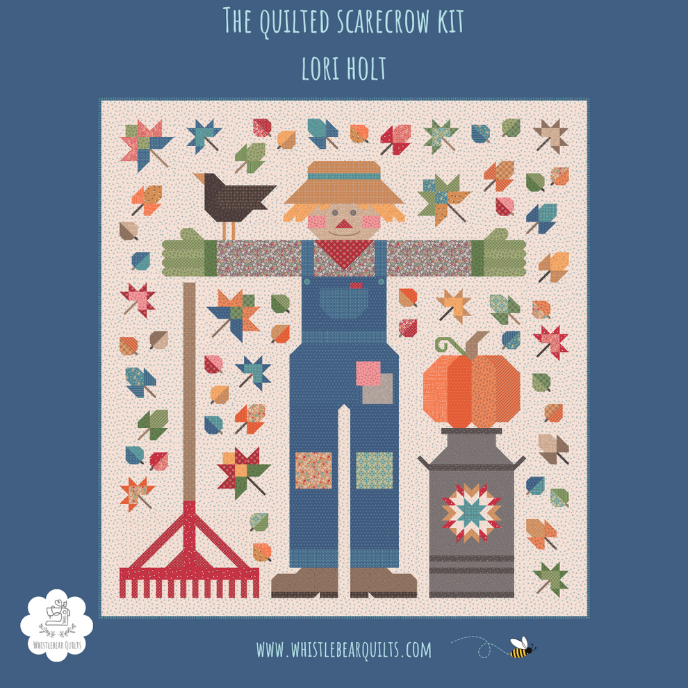 The Quilted Scarecrow Pattern by Lori Holt – whistlebear-quilts